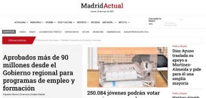 Diarios y periódicos de Madrid | Listado de diciembre 2025